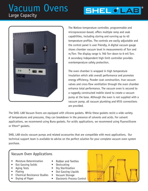 SHEL LAB Incubator Catalog | PDF
