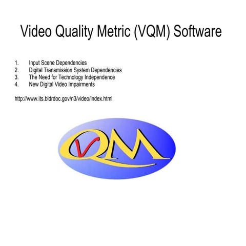 Vqm | PPT