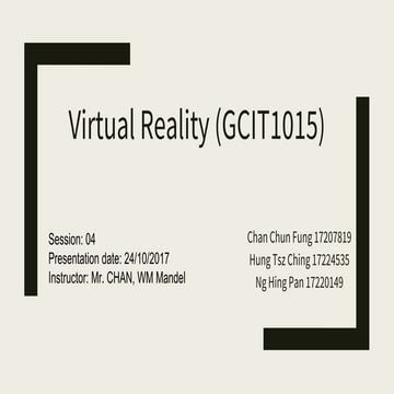 Vertical Reality | PPT