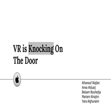 Apple Virtual Reality | PPTX