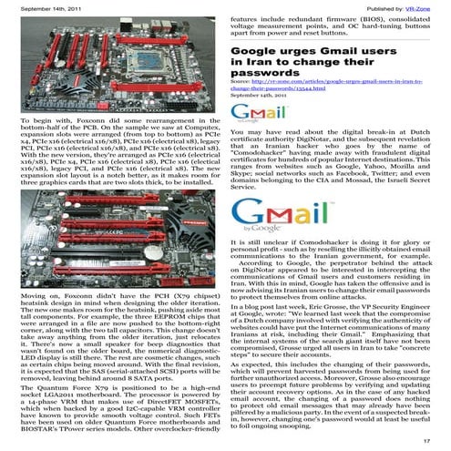 VR-Zone Tech News for the Geeks Sep 2011 Issue 2 | PDF | Computer ...