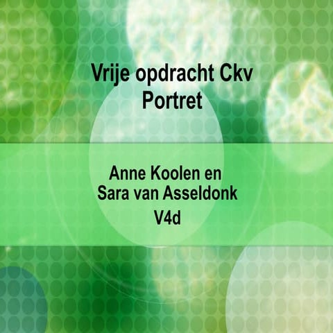 Vrije Opdracht Ckv | PPT