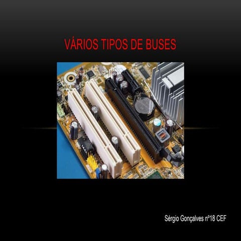 Vários tipos de buses | PPTX