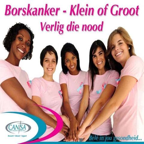 CANSA Vrouegesondheid - Borskanker | PPTX