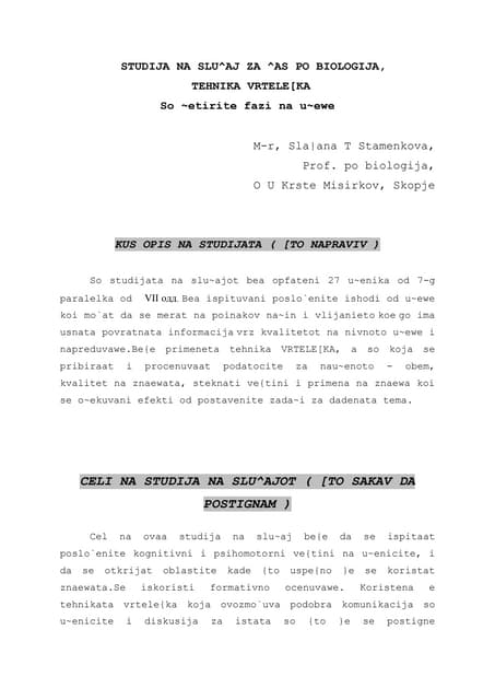 Ekoloska sekcija | PPT