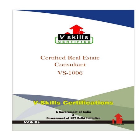 Real Estate Certification | PDF