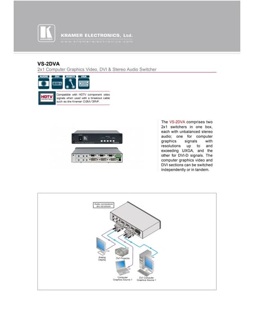 Kramer VP-200NA | PDF