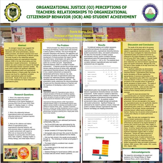 2012 VSBA Presentation on Organizational Justice and Organizational ...