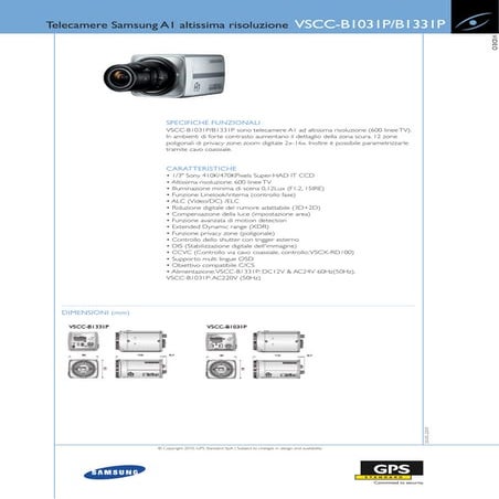 Vscc b1031 p-b1331p | PDF