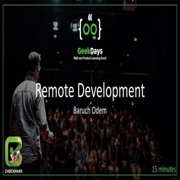 VSCode Remote Extensions Development Pack | PPT