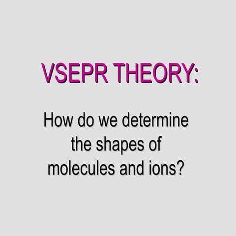 VSEPR THeory chemical bonding detalied.ppt