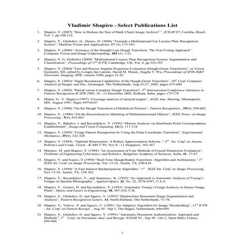 Select research publications | PDF