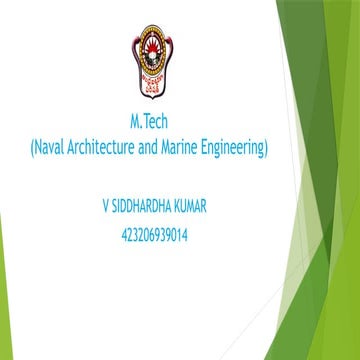 High speed crafts design advantages parameters used and construction | PPTX