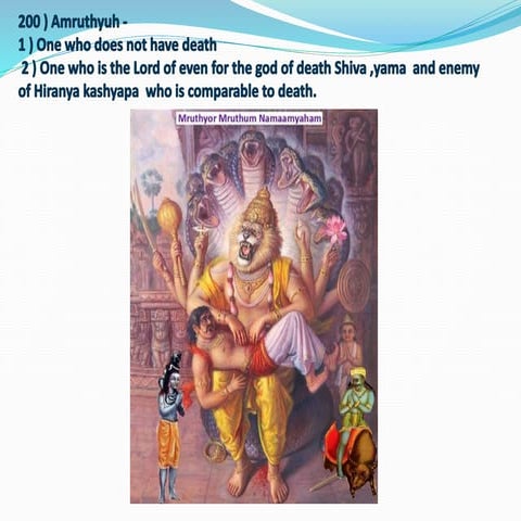 VSN Vishnu Sahasranamam , Divya namam( 200-210) | PPT