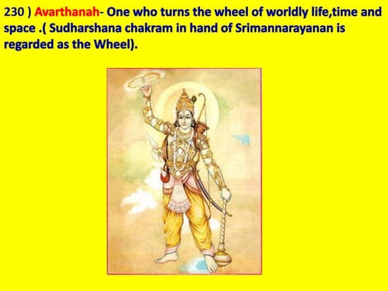 VSN Vishnu Sahasranamam , Divya namam( 200-210) | PPT