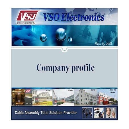 VSO, your best customized partner of Cable Assembly | PPT