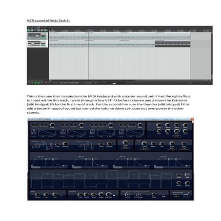 Vs ti sound effects task 8 | PDF
