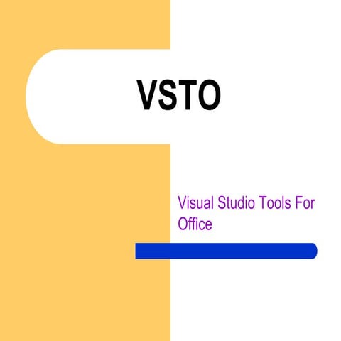 VSTO | PDF