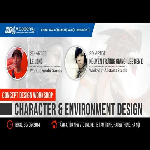 ENVIRONMENT DESIGN BY LE LONG ARTIST AT CONCEPT WORKSHOP | PPT