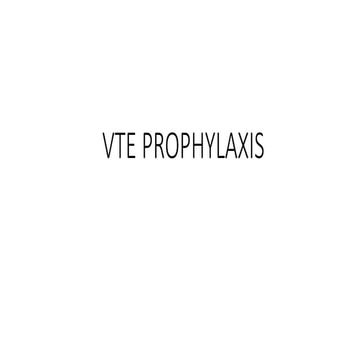 VTE PROPHYLAXIS ICU .pptx