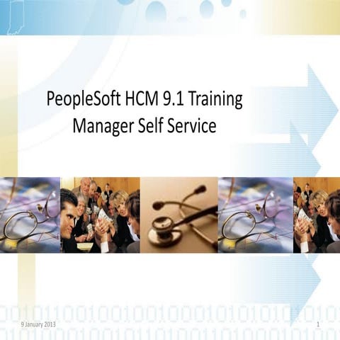 Vejthani HR : People Soft Training Manager Self Service | PDF