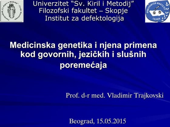 Metode humane genetike i autozomno-dominantno nasljedjivanje | PPTX