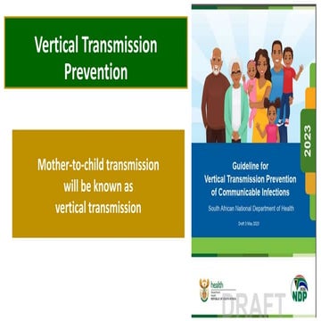 Vertical transmission prevention for HIV | PPTX