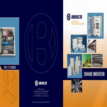 IBOCO VTR Fiberglass Enclosures | PDF