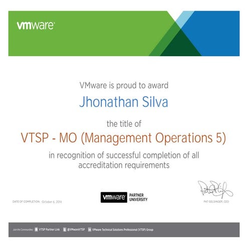 VTSP - MO (Management Operations 5) | PPT