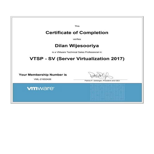 VTSP Server Virtualization | PDF