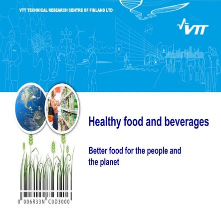 Vtt healthy food_and_beverages_1.1 | PDF | Food Industry | Industries