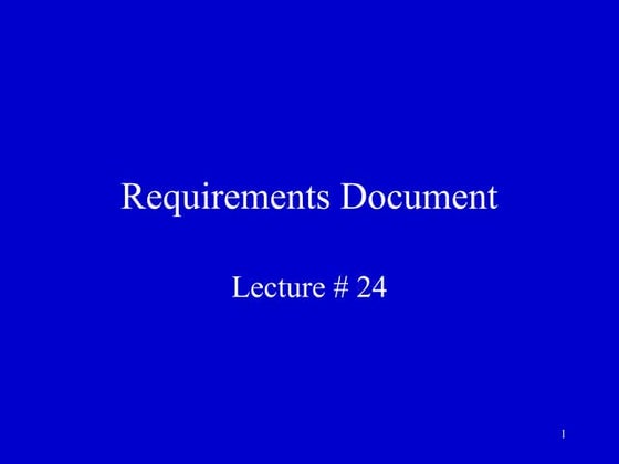 Functional Requirements In Software Requirement Engineering Ppt