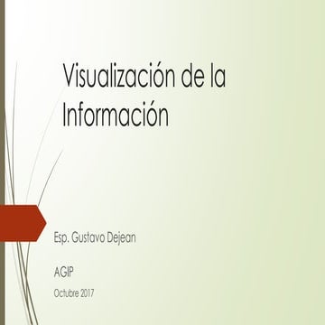 ¿Qué es la visualización? | PDF