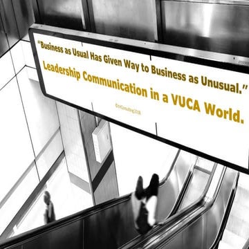 Leadership Communication in a VUCA World | PPT