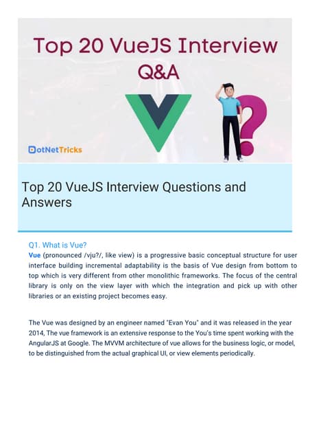 An Introduction To Vuejs Ppt 3986