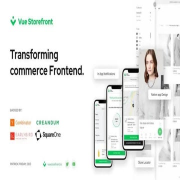 Vue Storefront's $20M pitch deck | PDF