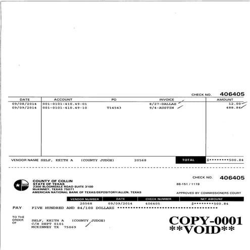 9.9.14 check 406405 austin tx | PDF