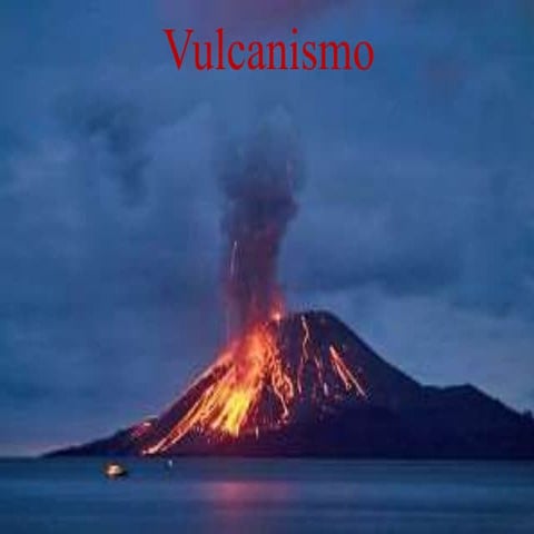 Vulcanismo Primário e Secundário | PPT