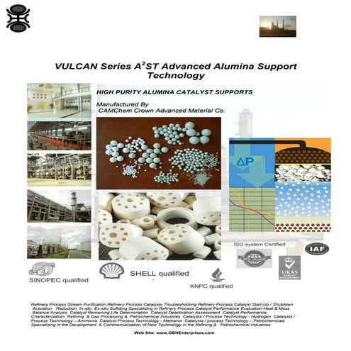 VULCAN Series A2ST Advanced Alumina Support Technology | PDF ...