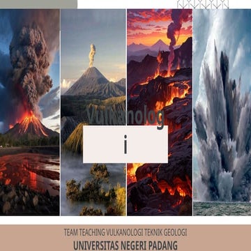 Vulkanologi - 05 Produk Vulkanisme (Lava) | PPT
