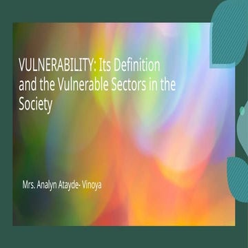 VULNERABILITY disaster risk reduction.pptx