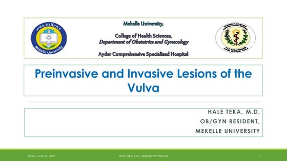 VULVAR CANCER - NORTH TEXAS GYNECOLOGIC ONCOLOGY | PPT