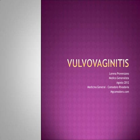 Vulvovaginal Infections,Vaginitis,Fmdrl3 | PPT