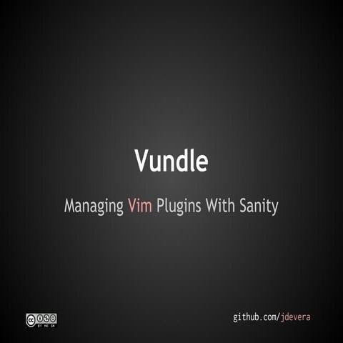 Vundle: Managing Vim Plugins With Sanity | PDF | Operating Systems | Computer Software and ...