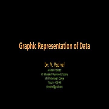 Graphical representation of data | PPTX