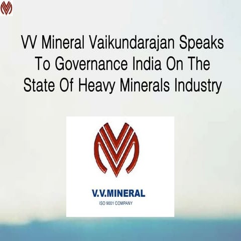 V. v. mineral achievements and recognitions | PDF