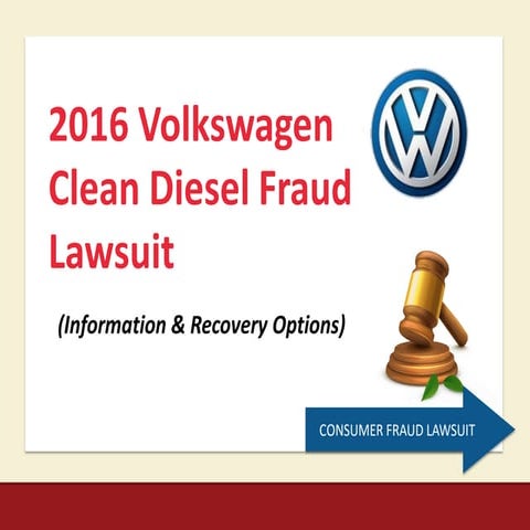 VW Emissions Scandal Lawsuit [Affected Models & Year List] | PDF