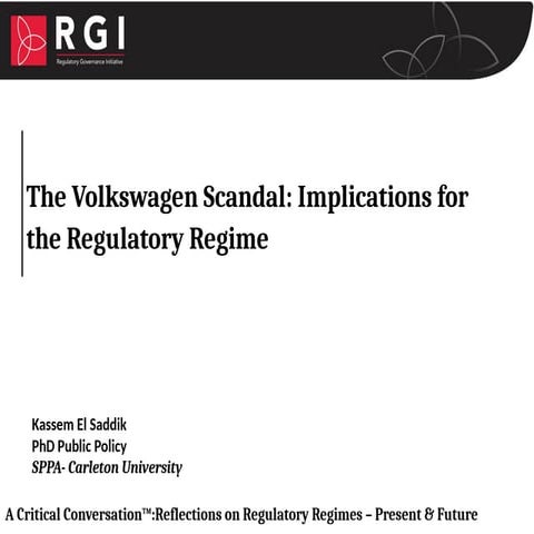 Volkswagen Emissions Scandal | PDF