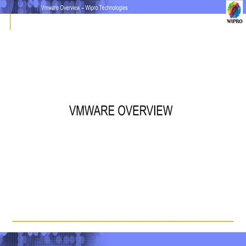 Documentación técnica de Virtualización en VMware | PPT