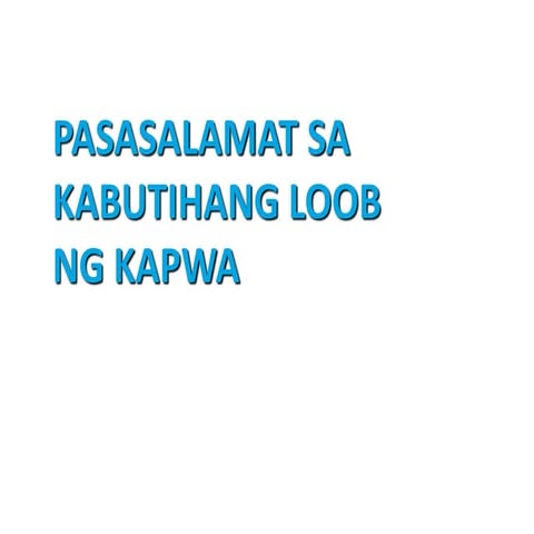 Q3 week 1 Pasasalamat.pptx Edukasyon sa Pagpapakatao 8 | PPTX